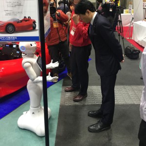 岡山テクノロジー展OTEXにて弊社のPepper(ペッパー)が活躍中です。 | InterRobot Inc./インタロボット株式会社